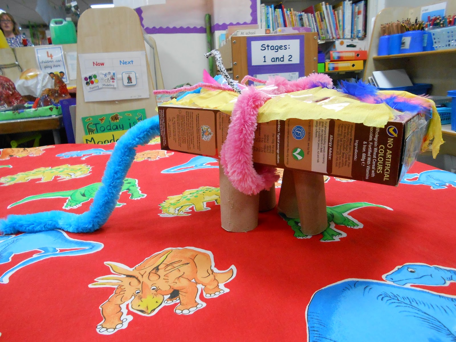 Reception MS St. Chad's: Junk Modelling Dinosaurs