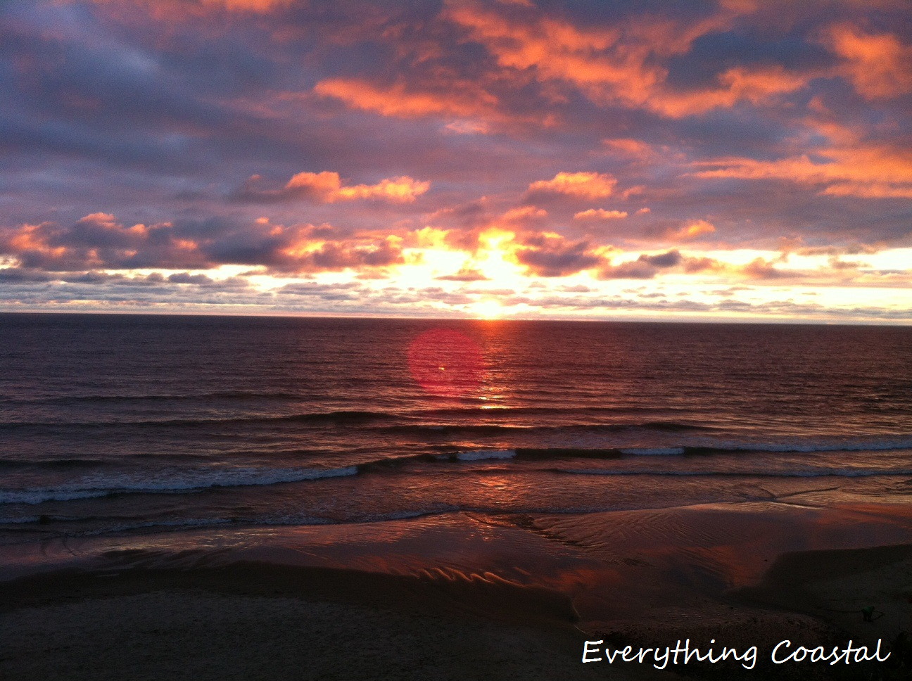 Everything Coastal: An Arch Cape Summer Sunset