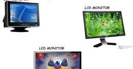 shabnam: What are the 3 types of monitor