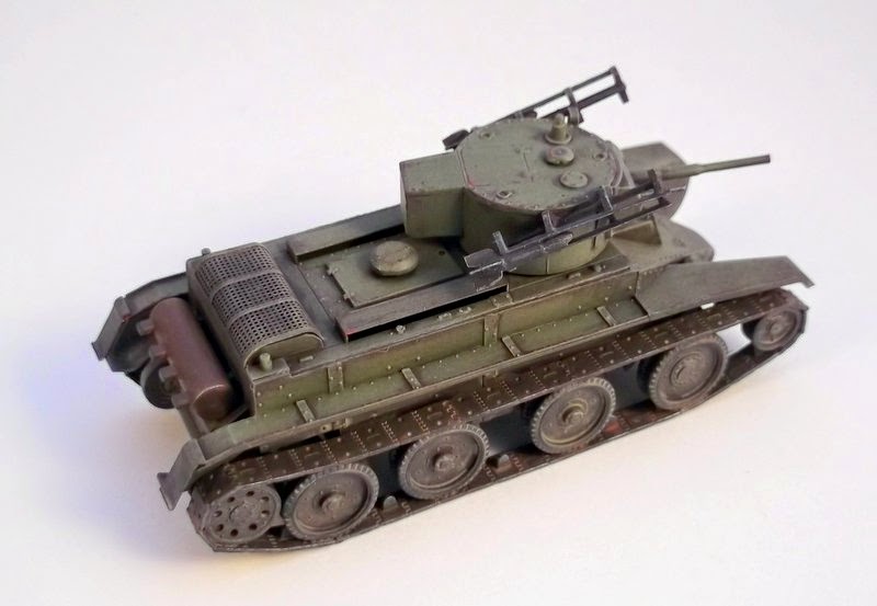 Gulumik Military Models: BT-5 with rocket mounting RS-132 1/72 UM - Gallery