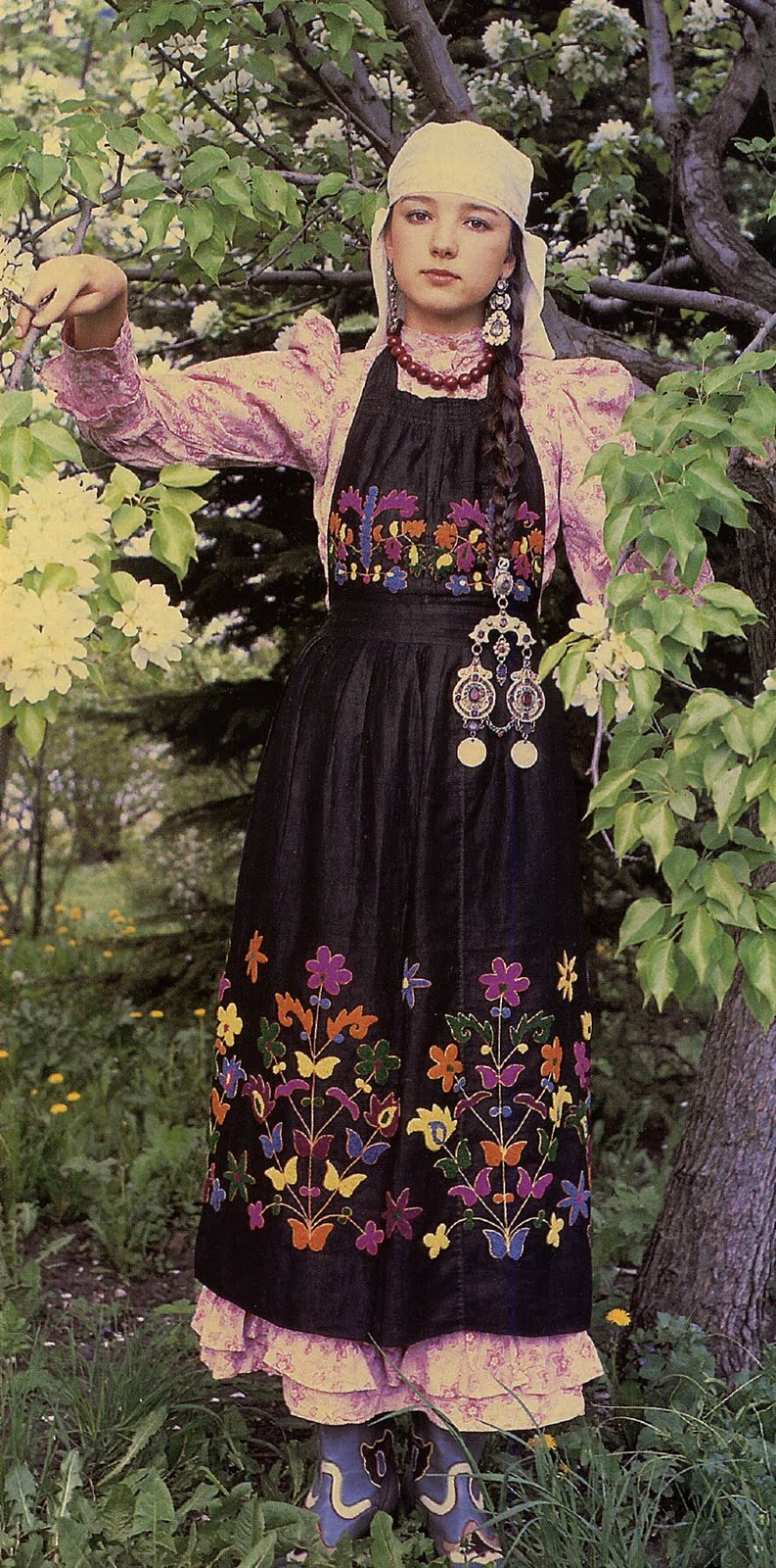 FolkCostume&Embroidery: Village costume of Tatarstan