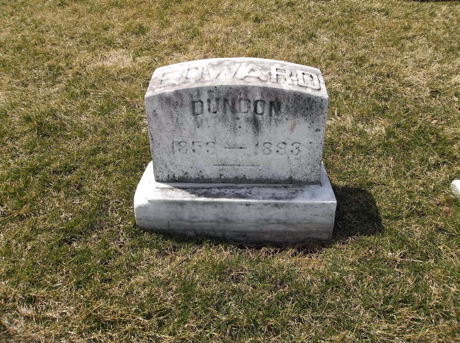 Travels of a Hobgoblin Taphophile: Ed Dundon (Baseball Player) - Mount ...