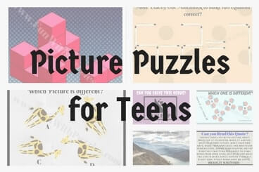 Different Puzzle Types with Pictures and Answers