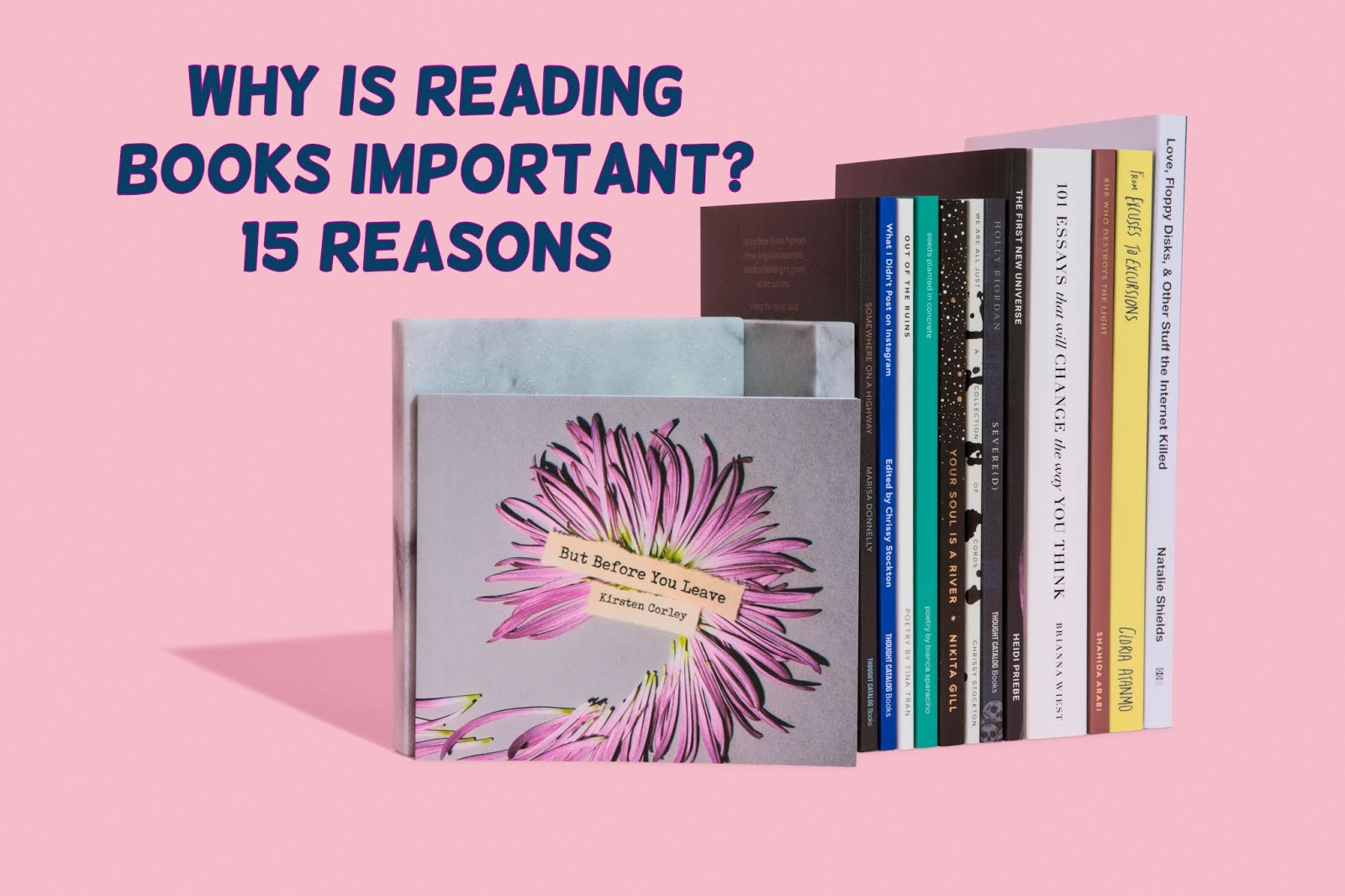 Why is reading books important?