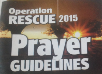 PRAYER GUIDELINES FOR OPERATION RESCUE 2015 (IT IS IMPORTANT WE KNOW ...