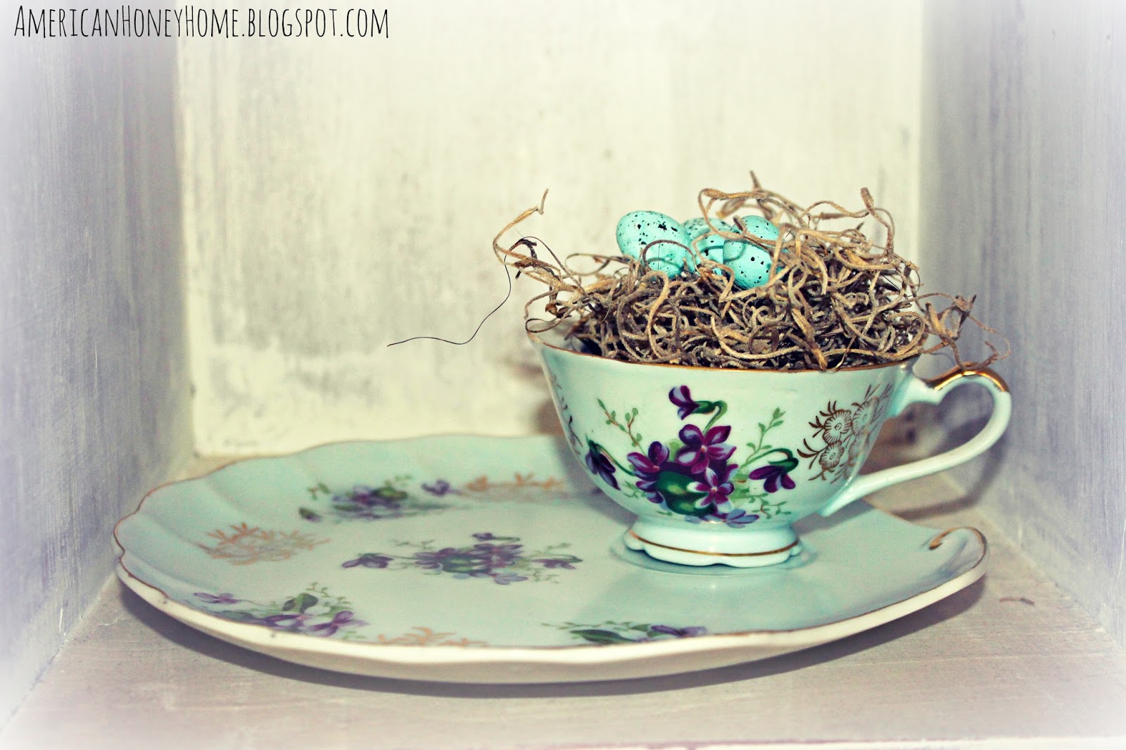 American Honey Home: Spring Tea Cup Exchange