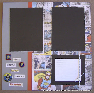 Amy's Art from the Heart: More Super Hero Pages