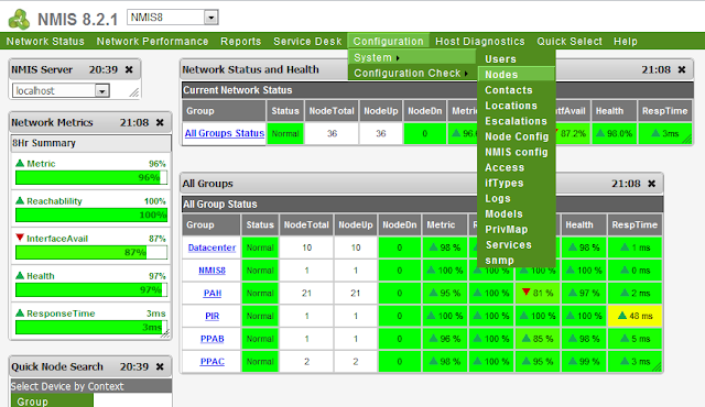 show brain: NMIS Configuration Part 2