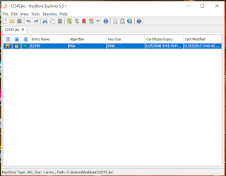 KeyStore Explorer