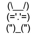 Cute Symbol : สัญลักษณ์น่ารัก: Rabbits and kittens made with facebook ...