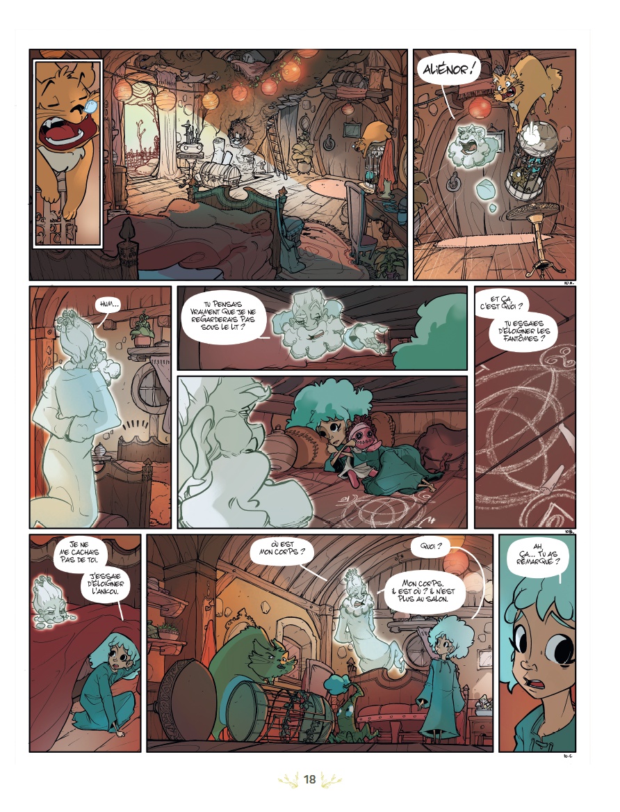 Sous le feuillage: Aliénor Mandragore - Tome 1 - Merlin est mort, vive Merlin