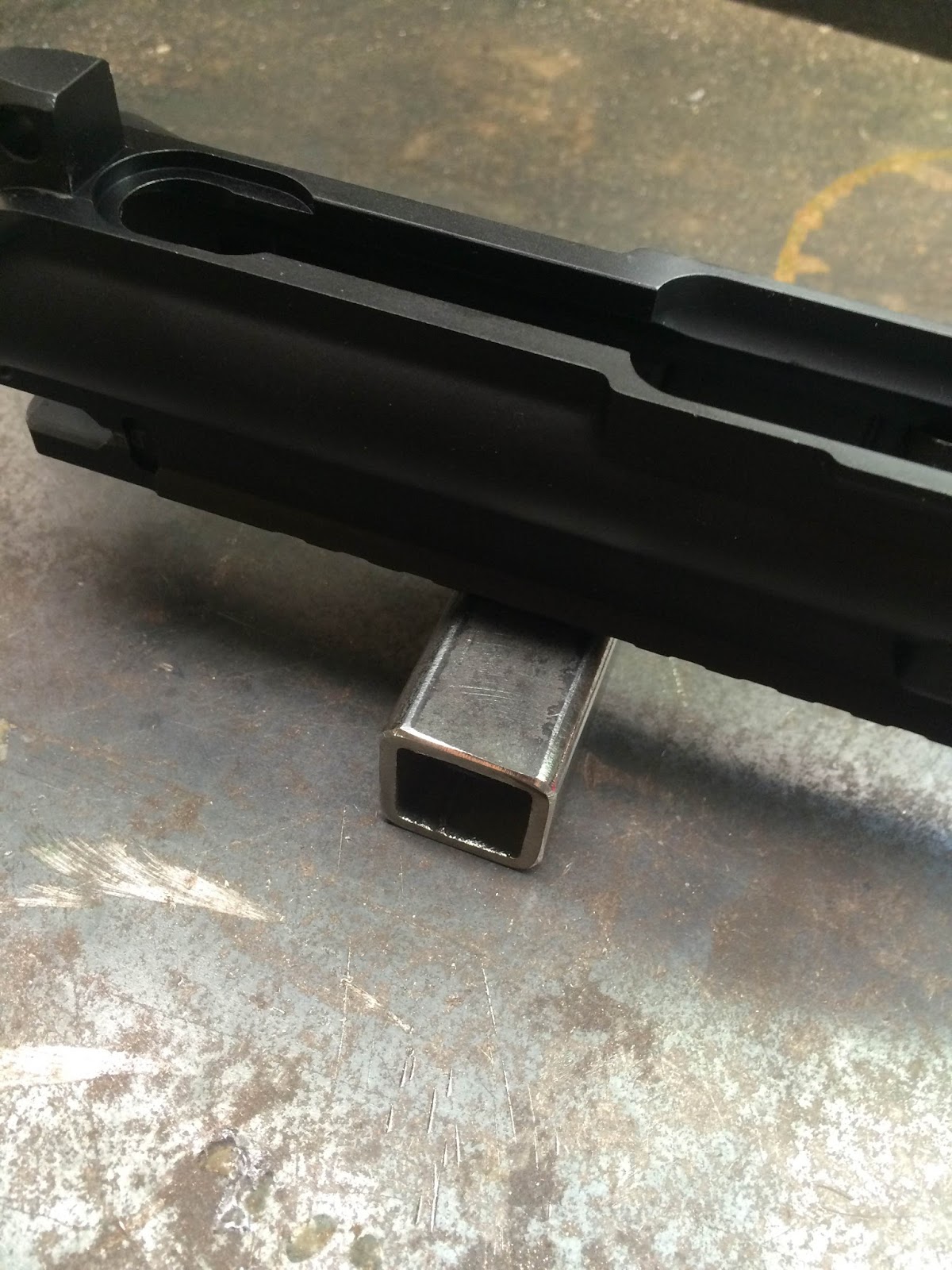 A Catholic Mechanic: DIY A2 Front Sight Base Install