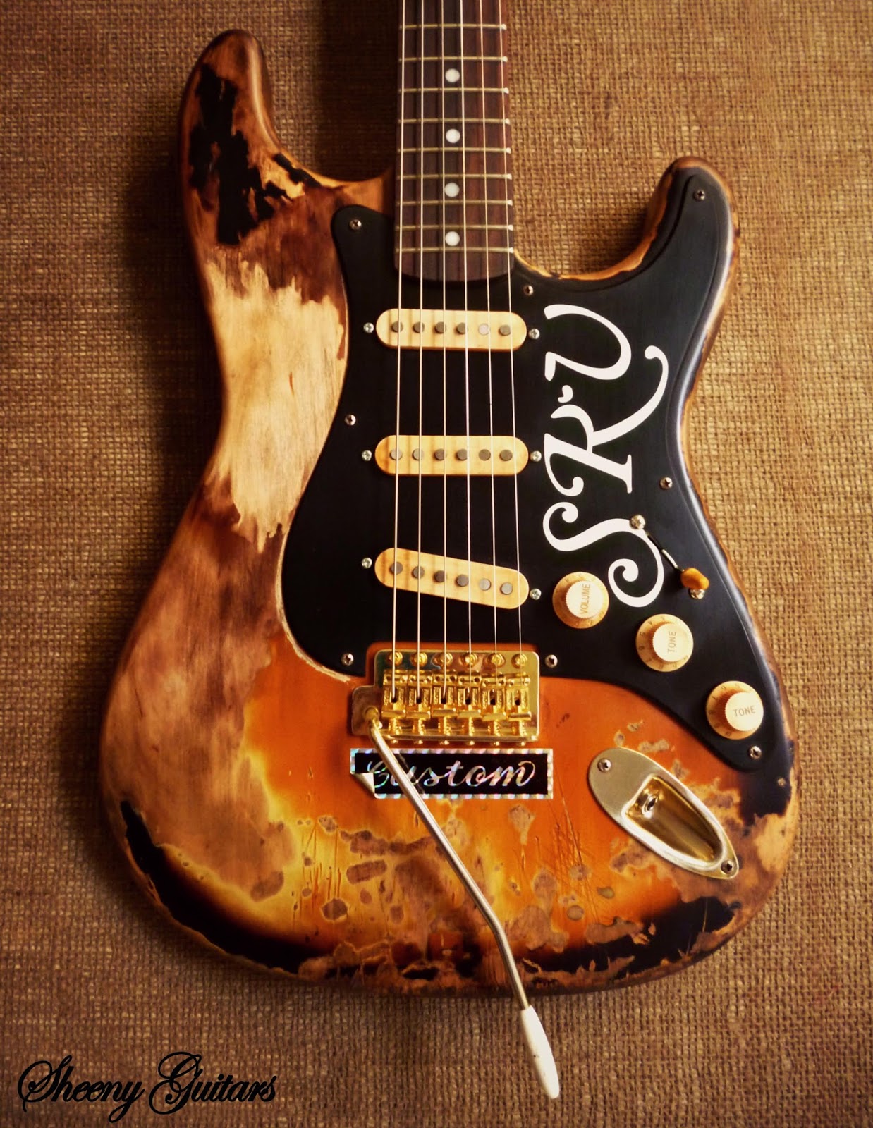 Stratocaster "Number One" SRV | Sheeny Guitar Builder