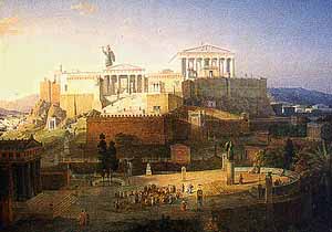 Griegos: La Polis como centro de civilización griega.