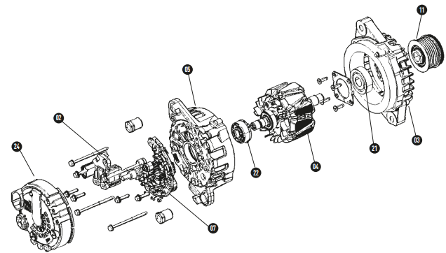 ALTERNATORS-STARTERS: FGN18S128 VALEO-ALTERNATOR