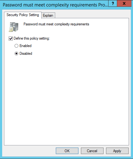 GPO ile Password Policy - Mustafa Sabri OĞUZ