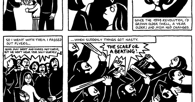 Read Persepolis 1, Section 10: The Trip, Page 74
