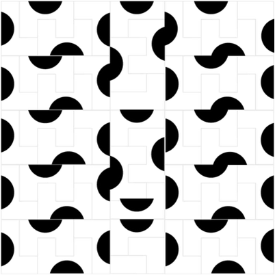 Kunst en kleur: Estructura y Retícula
