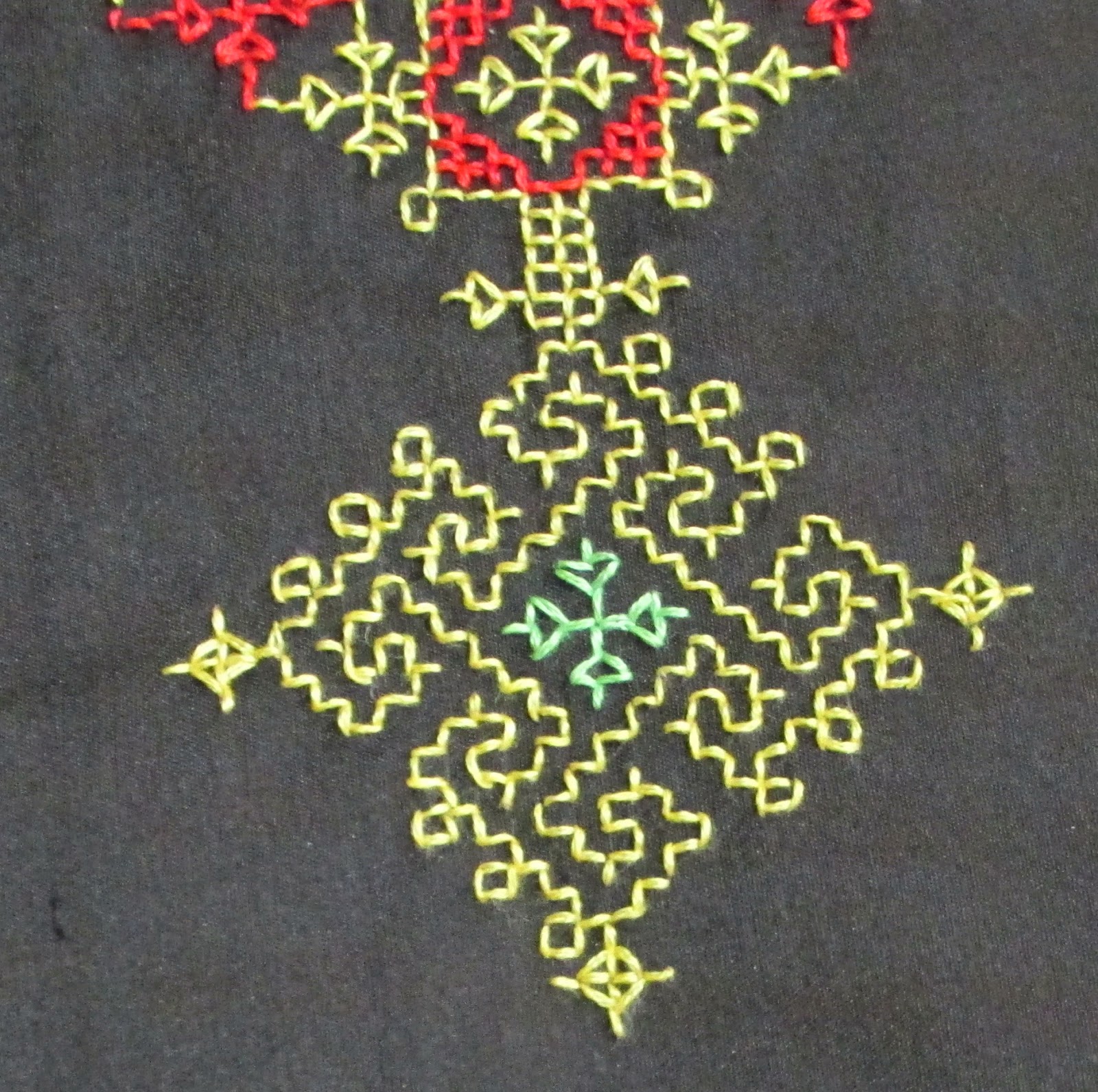 MY CRAFT WORKS: Kasuti Yoke