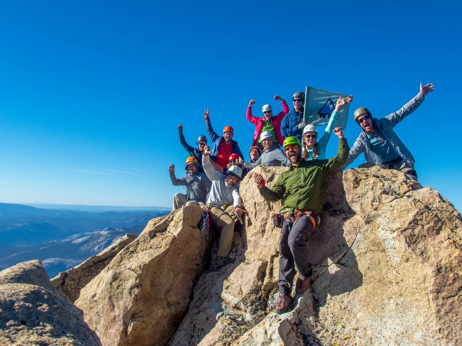 Kaweah Group Climbs Mount Clark In Yosemite WTC Experience Trip - First ...