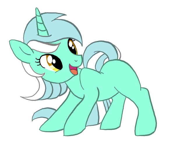 Lyra Sitting Vector