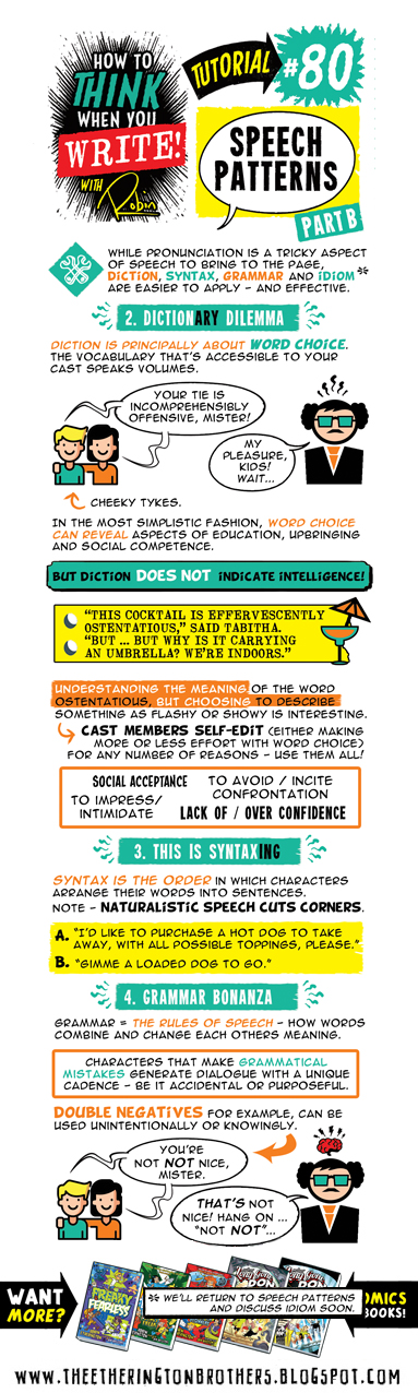 The Etherington Brothers: How to think when you WRITE SPEECH PATTERNS ...