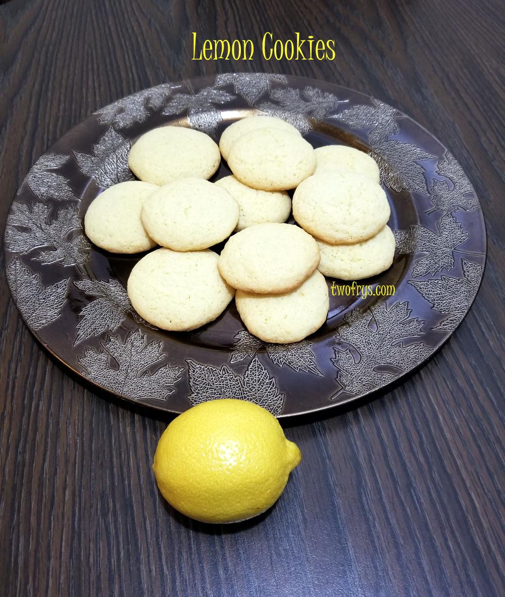 Two Frys: Lemon Cookies