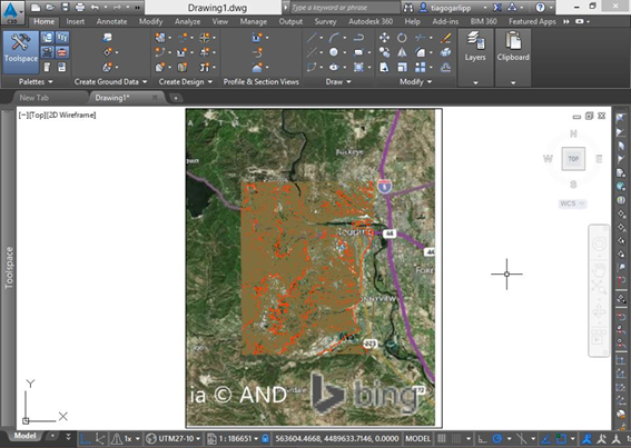 Dúvida Geolocation (camada para mapas) - Civil 3D