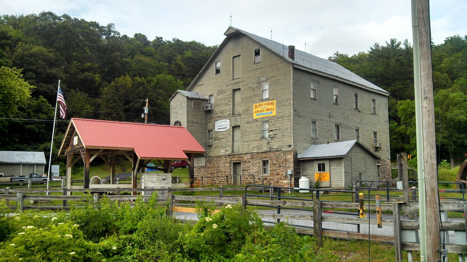 Mark and Patty RV Adventures: Hard Travel Day to Burnt Cabins, PA