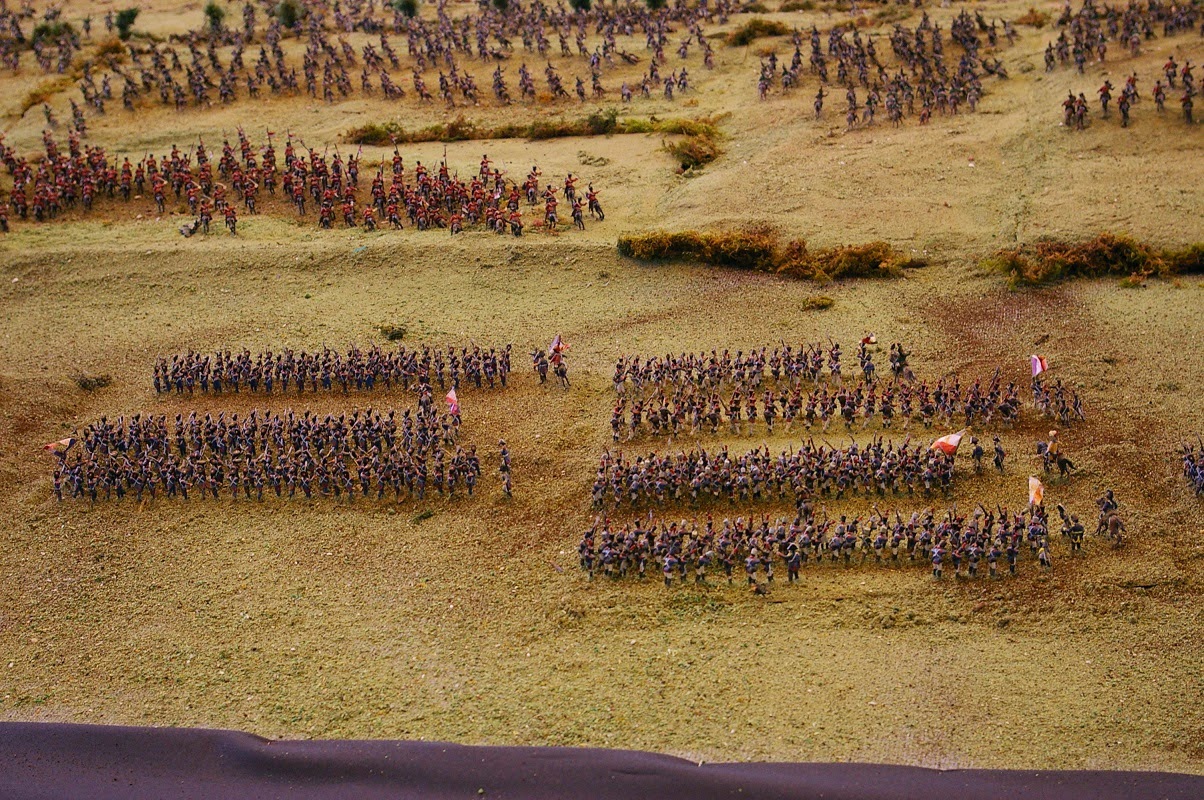 History in 1/72: The first new Waterloo-diorama on display
