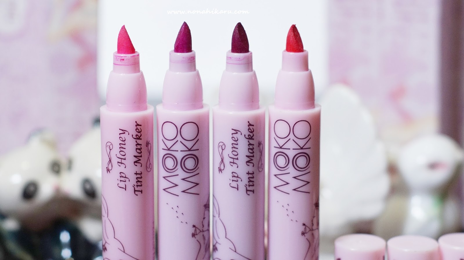 REVIEW : MOKO-MOKO LIP HONEY TINT MARKER (ALL SHADE) - Beauty & Travelling