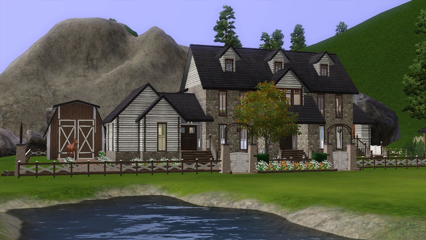 My Sims 3 Blog: Green Valley Farm by Mark Connor