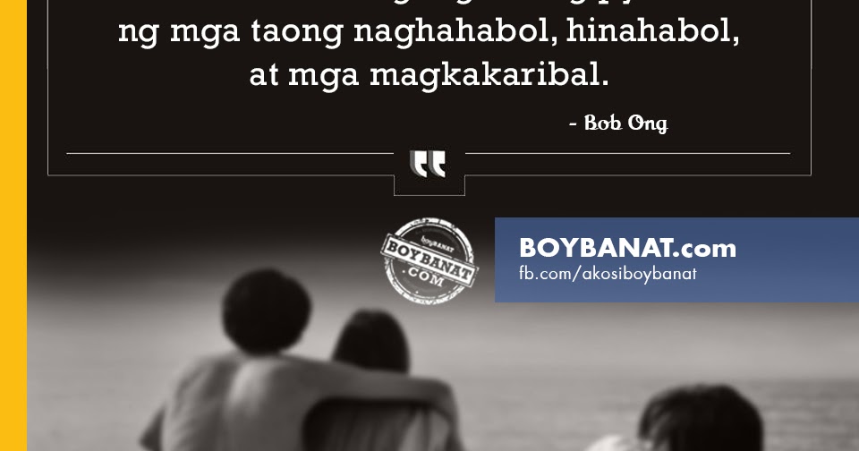 Bob Ong's Popular and Relatable Quotes to Ponder ~ Boy Banat