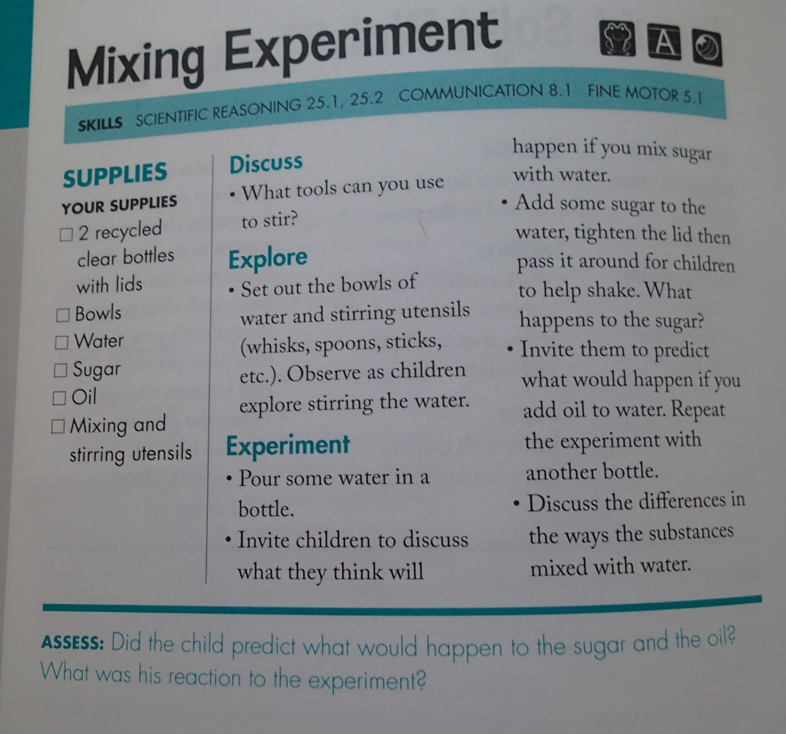 1 Day at Home: Mixtures