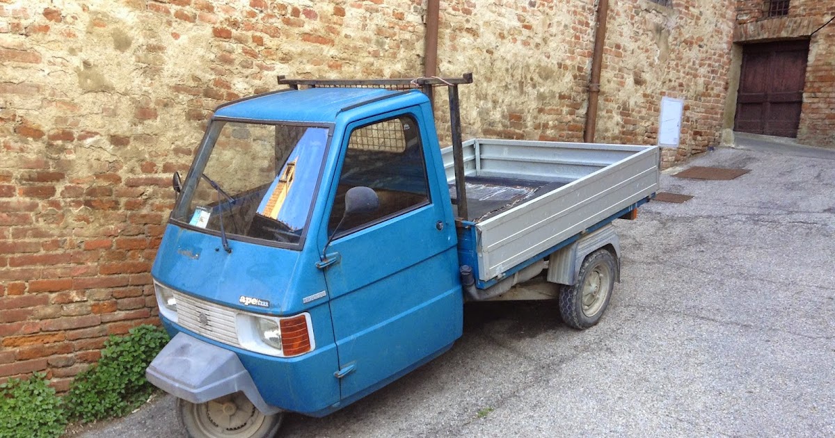 UMBRIA, TUSCANY AND BEYOND - AN ITALIAN TRAVELOGUE: THE PIAGGIO "APE ...