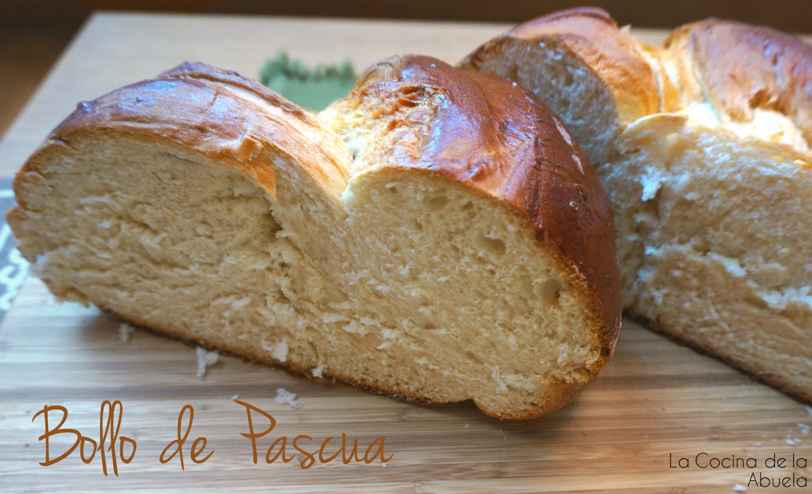 Pan dulce de Cuaresma. Bollo de pascua.