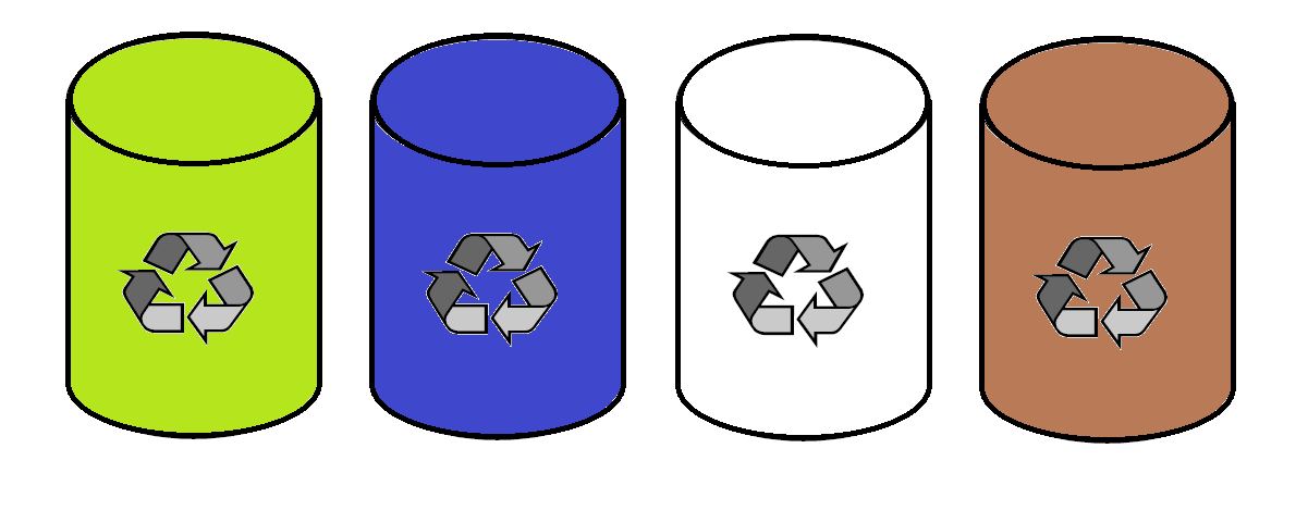 CODIGO DE COLORES PARA EL RECICLAJE DE LA BASURA