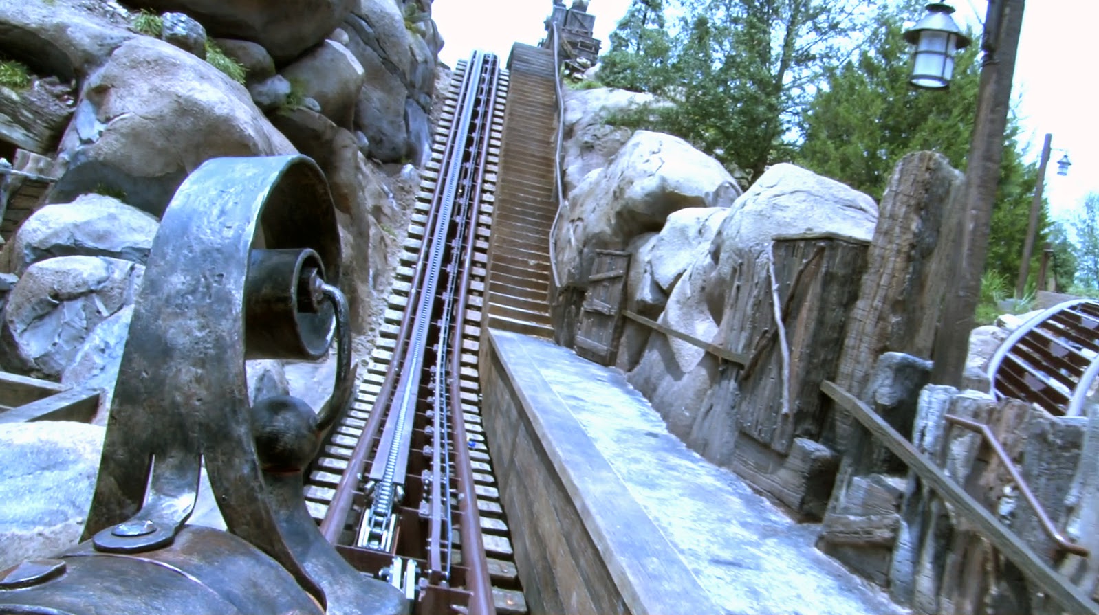 Filmic Light - Snow White Archive: The First Ride! Seven Dwarfs Mine ...