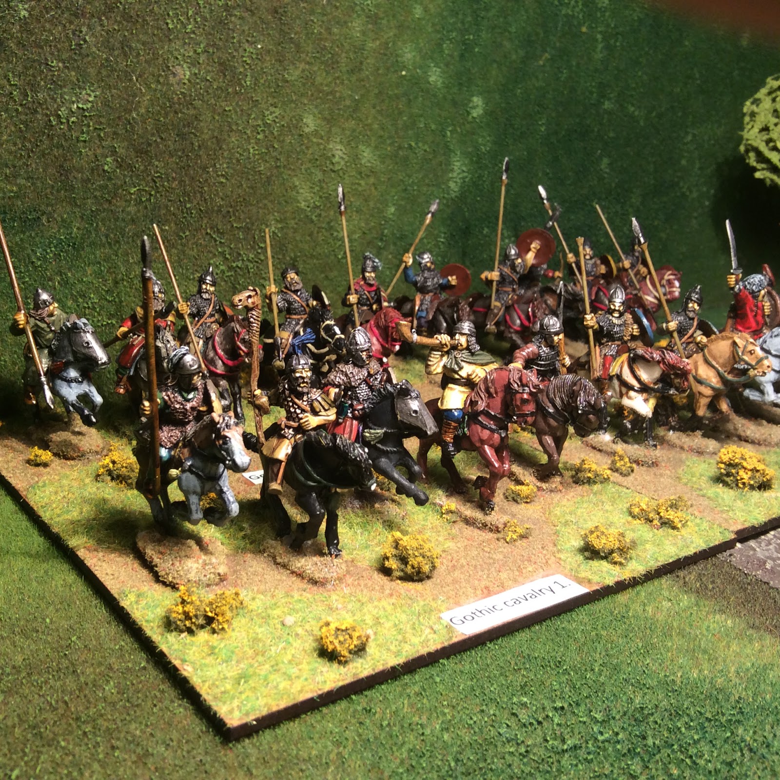 The Northumbrian Wargamer.: 28mm Gothic/Hun cavalry