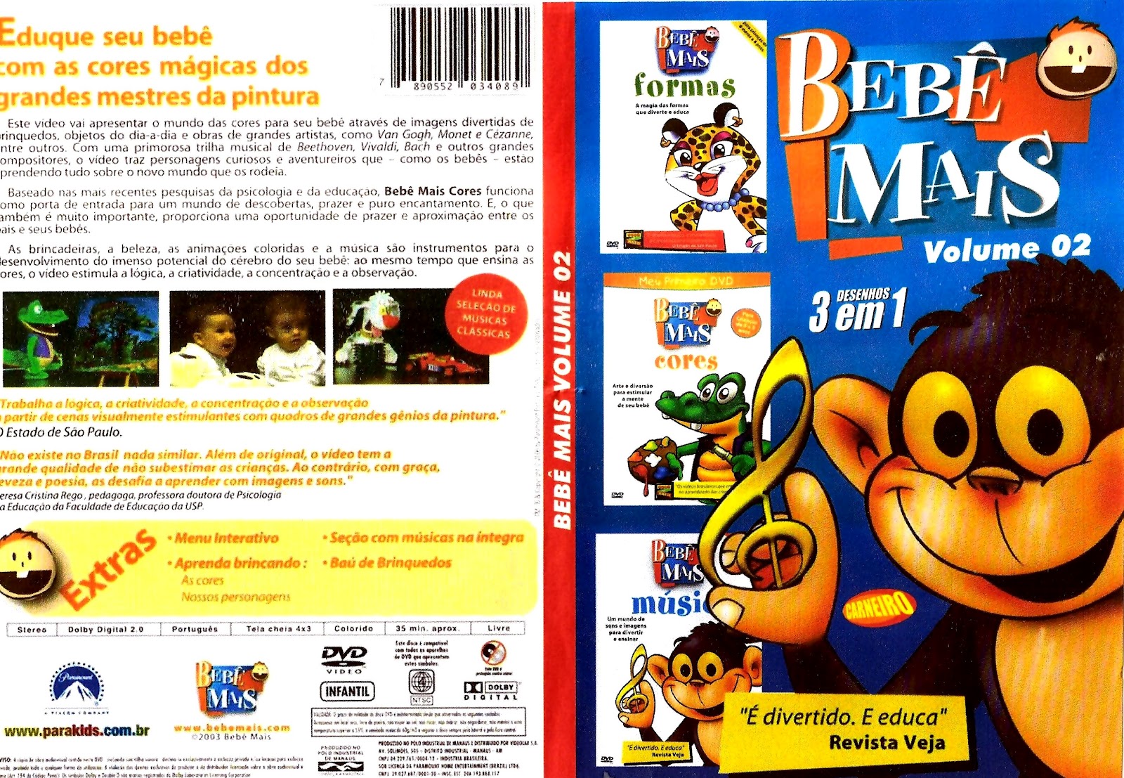 Capas Raissa: 3 EM 1 - BEBE MAIS - VOL.2