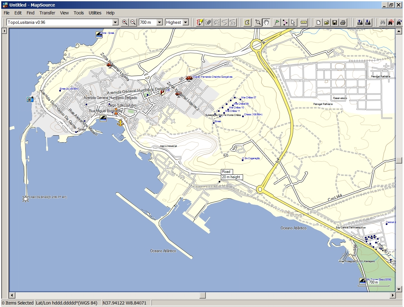 TopoLusitania - Mapa Topográfico de Portugal para GPS em formato Garmin ...