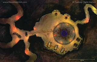 The Art of David Auden Nash: Dark Heresy Map Pack