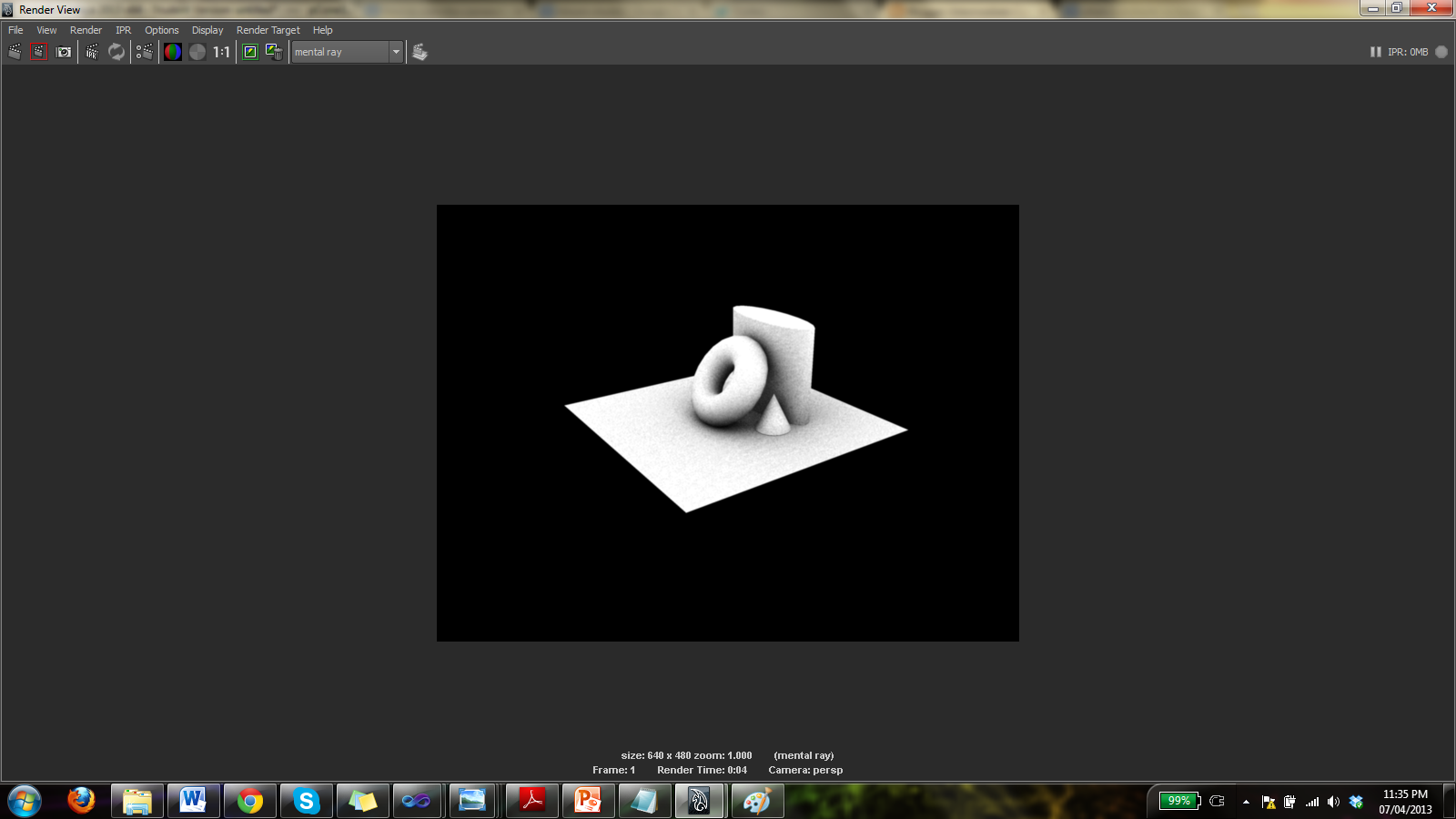 Intermediate Computer Graphics: Ambient Occlusion