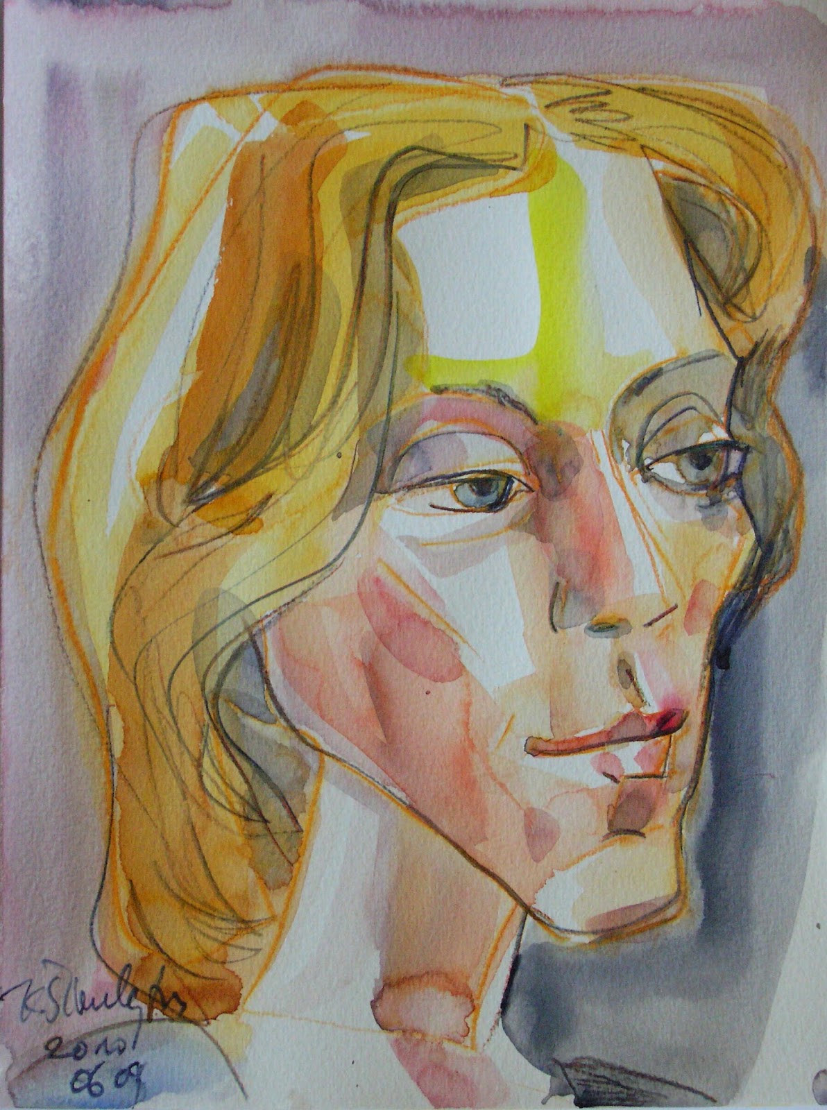 K.K.Šiaulytis. GALERIJA: PORTRETAS. ETIUDAS