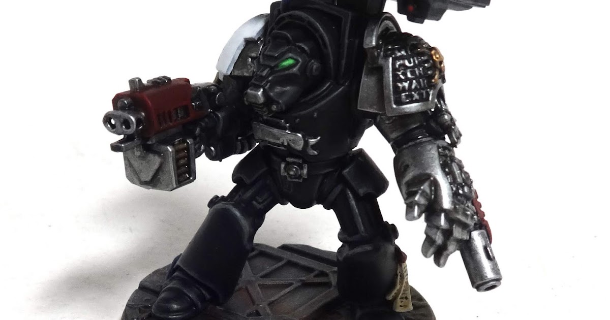 Deathwatch Terminator kitbash