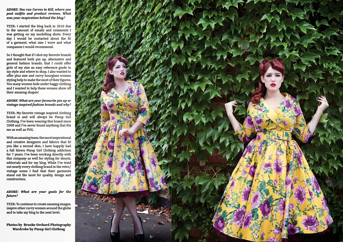 Curves To Kill Adore Pinup