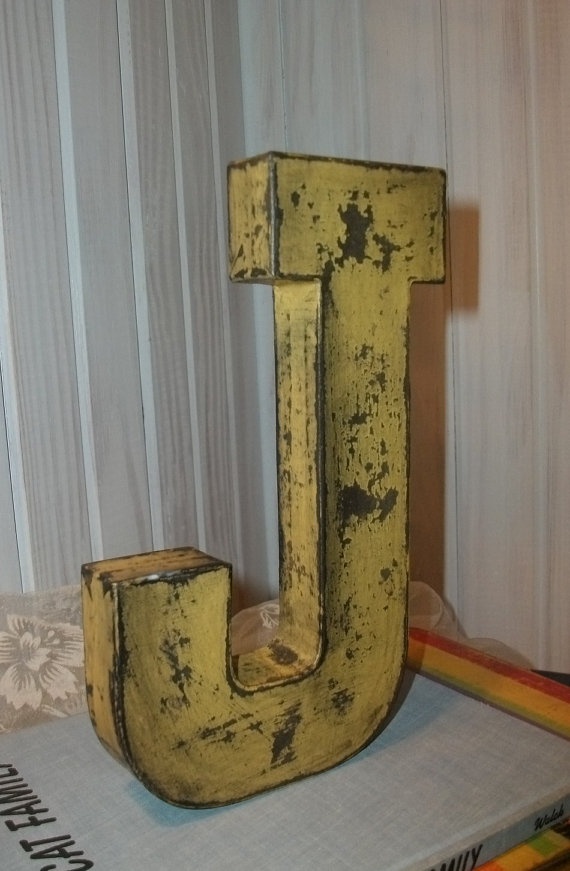 Sherwood Creations: Paper Mache Letters