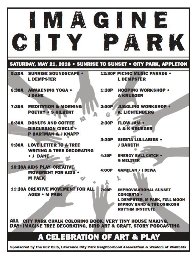 A Terminal Case of Whimsy: Imagine City Park, Coming Up!