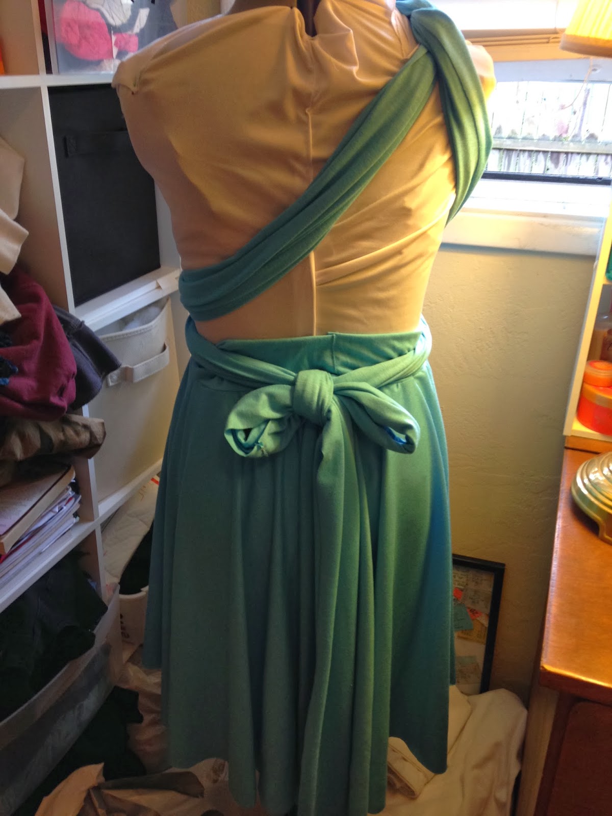 Sufficiency Simplicity and Smiles: A Dress For Only Me: DIY Infinity Dress