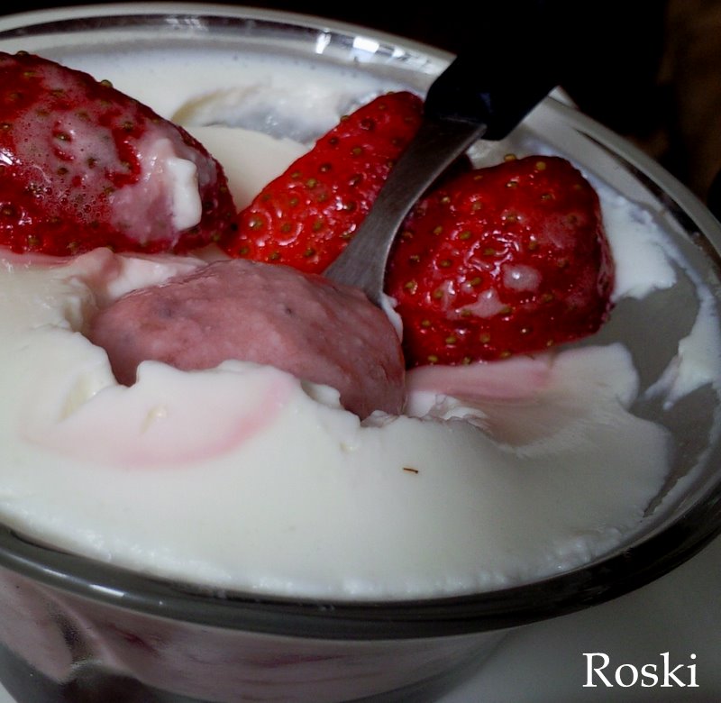 Roski-cocina y algo mas-Yus: Cremoso de Fresas Apto para Dukan en ...